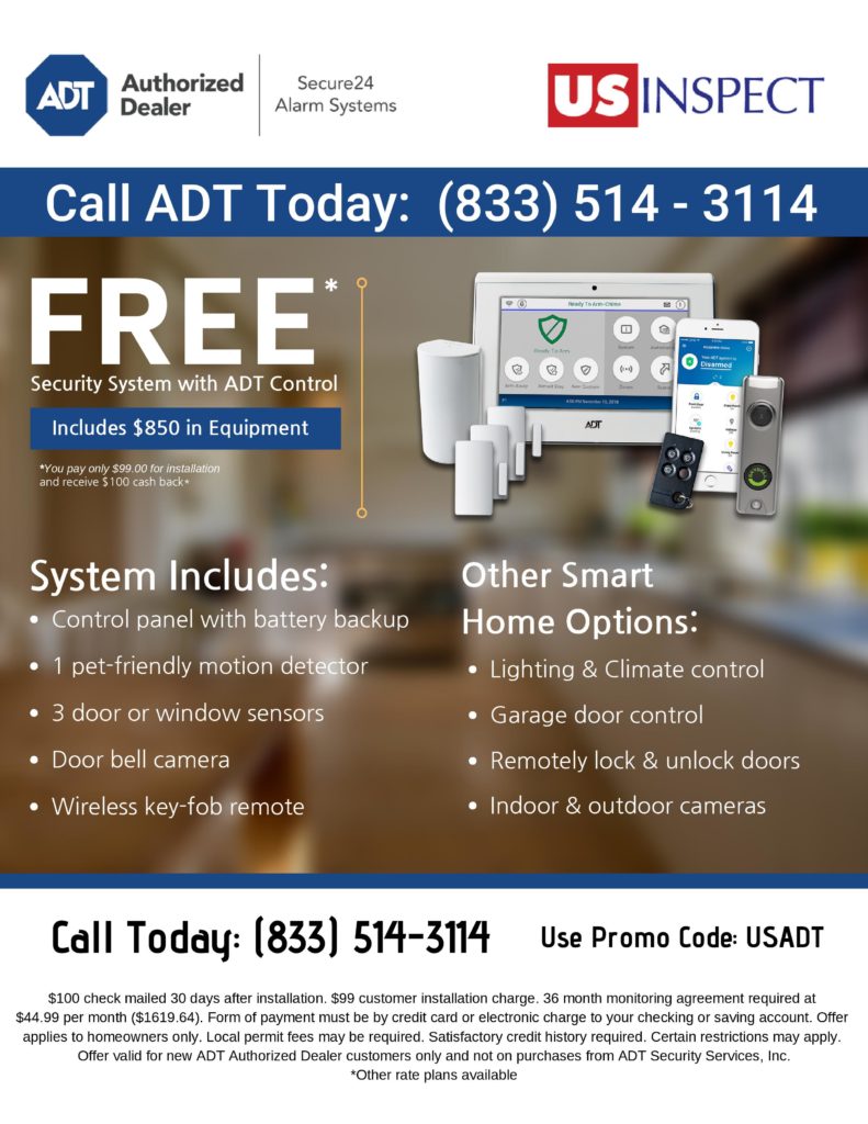 Security Systems - Home Inspections by US Inspect